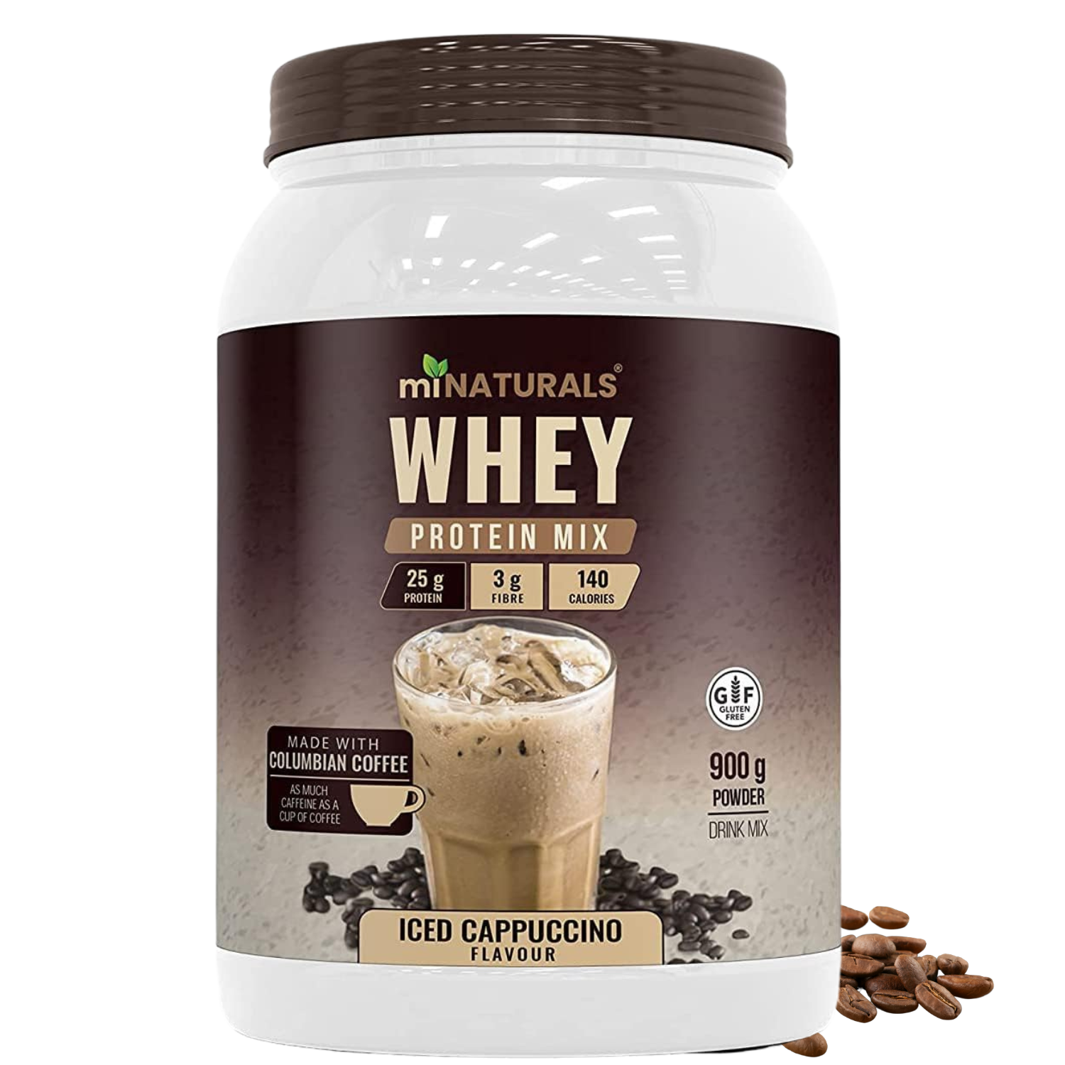Whey Pure Isolate High Protein Drink Mix Powder, For Shakes - Iced Cap